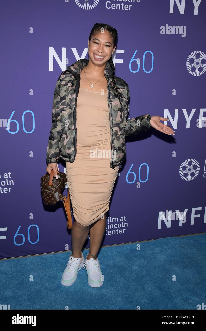 New York, USA. 01st Oct, 2022. Amara Skye attends the world premiere of “TILL” during the 60th ...