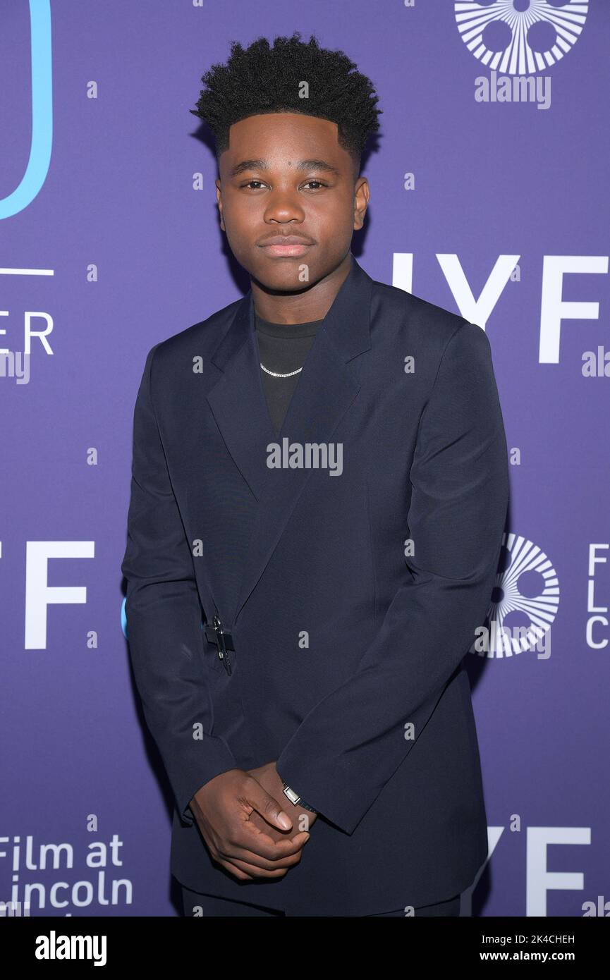 Jalyn Hall attends the world premiere of “TILL” during the 60th New ...