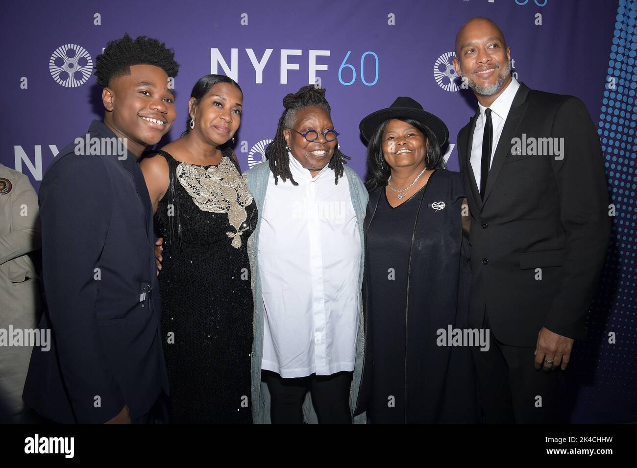 New York, USA. 01st Oct, 2022. Jalyn Hall (l), Whoopi Goldberg (c), and ...