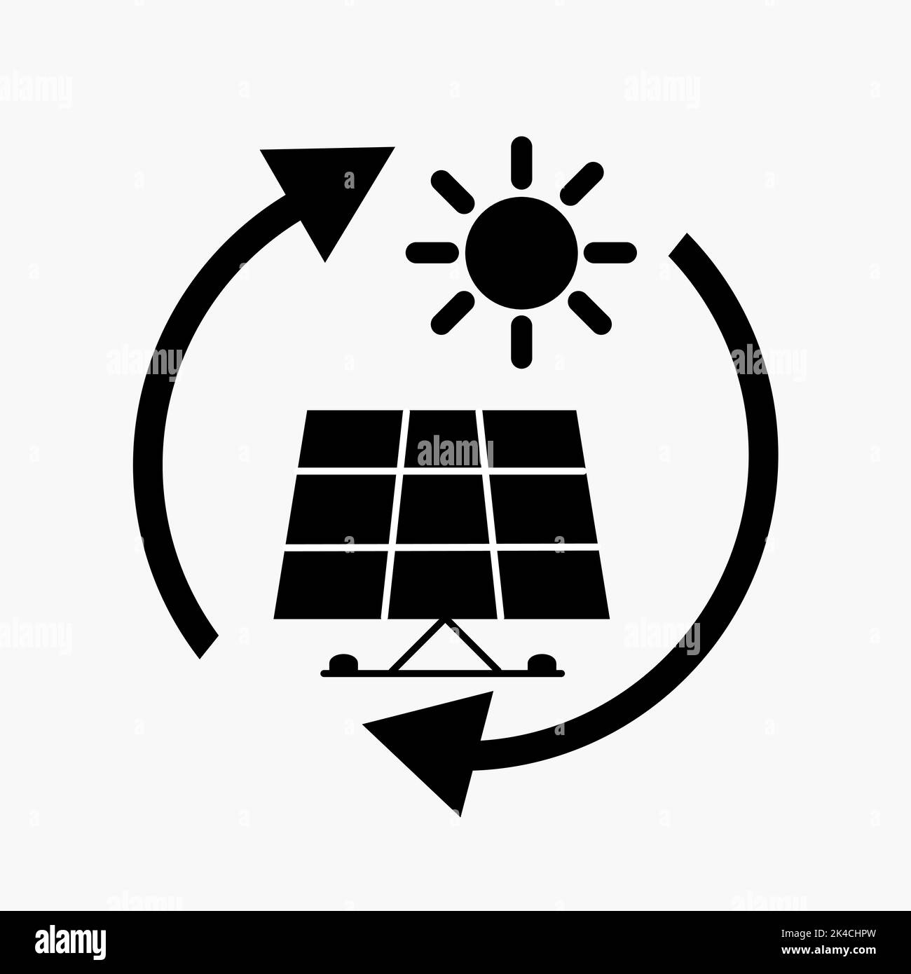 Minimalistic energy logo hi-res stock photography and images - Alamy