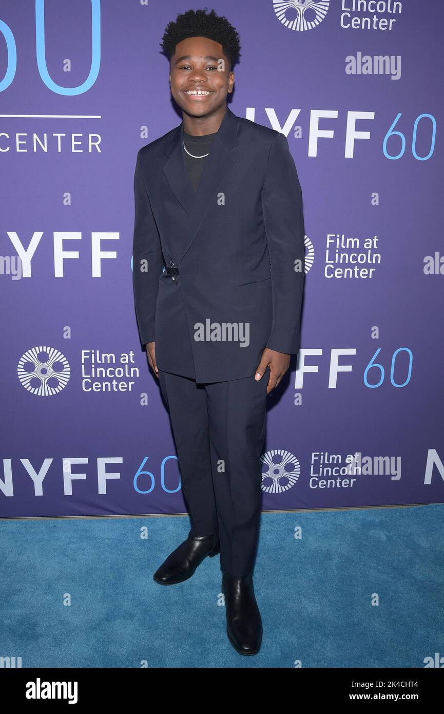 Jalyn Hall attends the world premiere of “TILL” during the 60th New ...