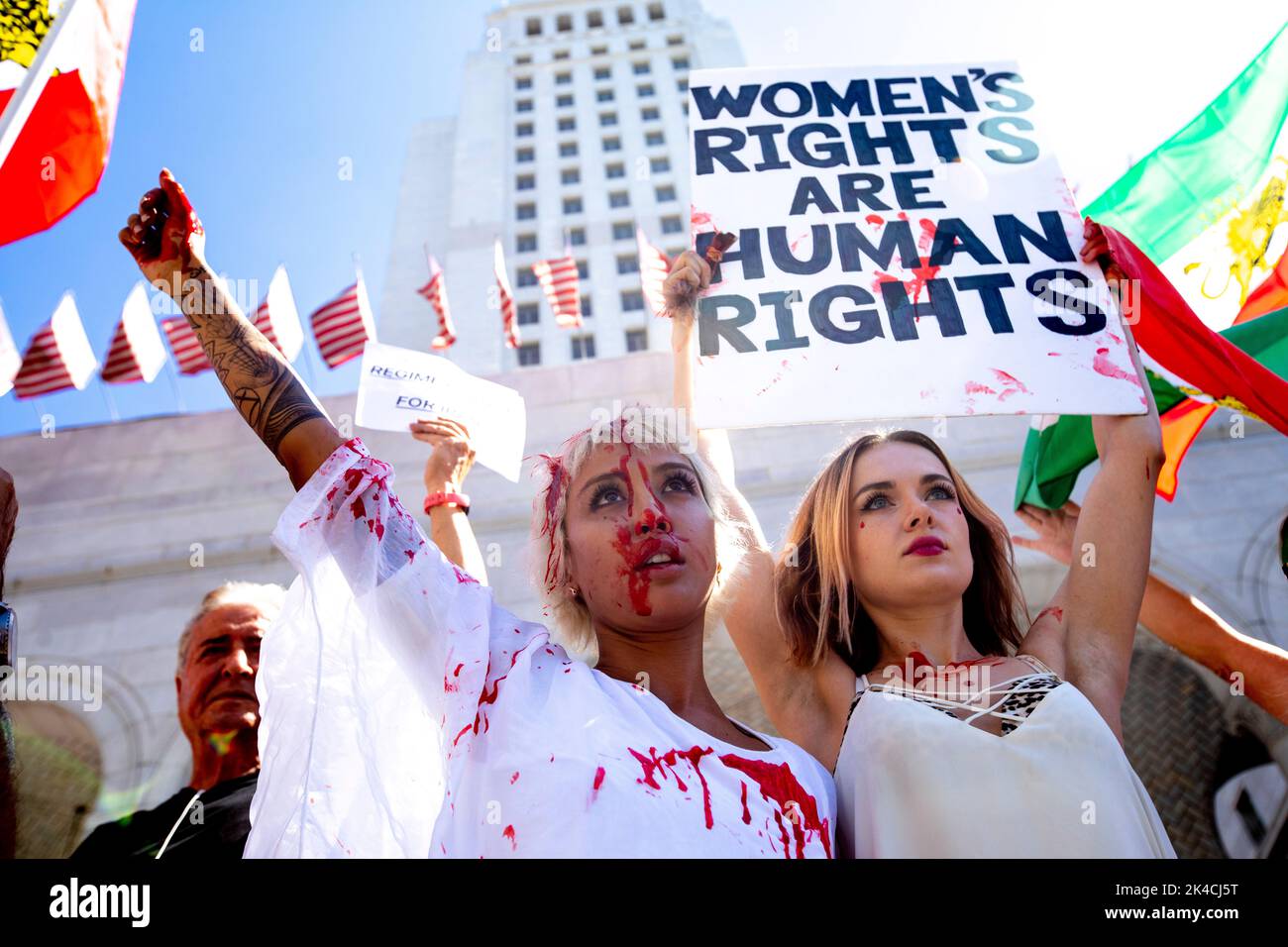 Los Angeles, California, USA. 1st Oct, 2022. Artist Samantha Rose ...