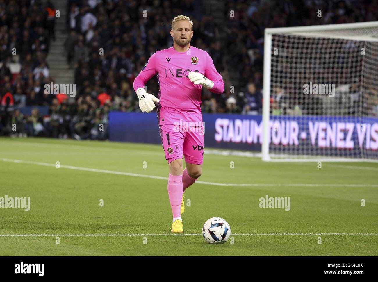 October 1, 2022, Rome, France: Goalkeeper of Nice Kasper Schmeichel ...