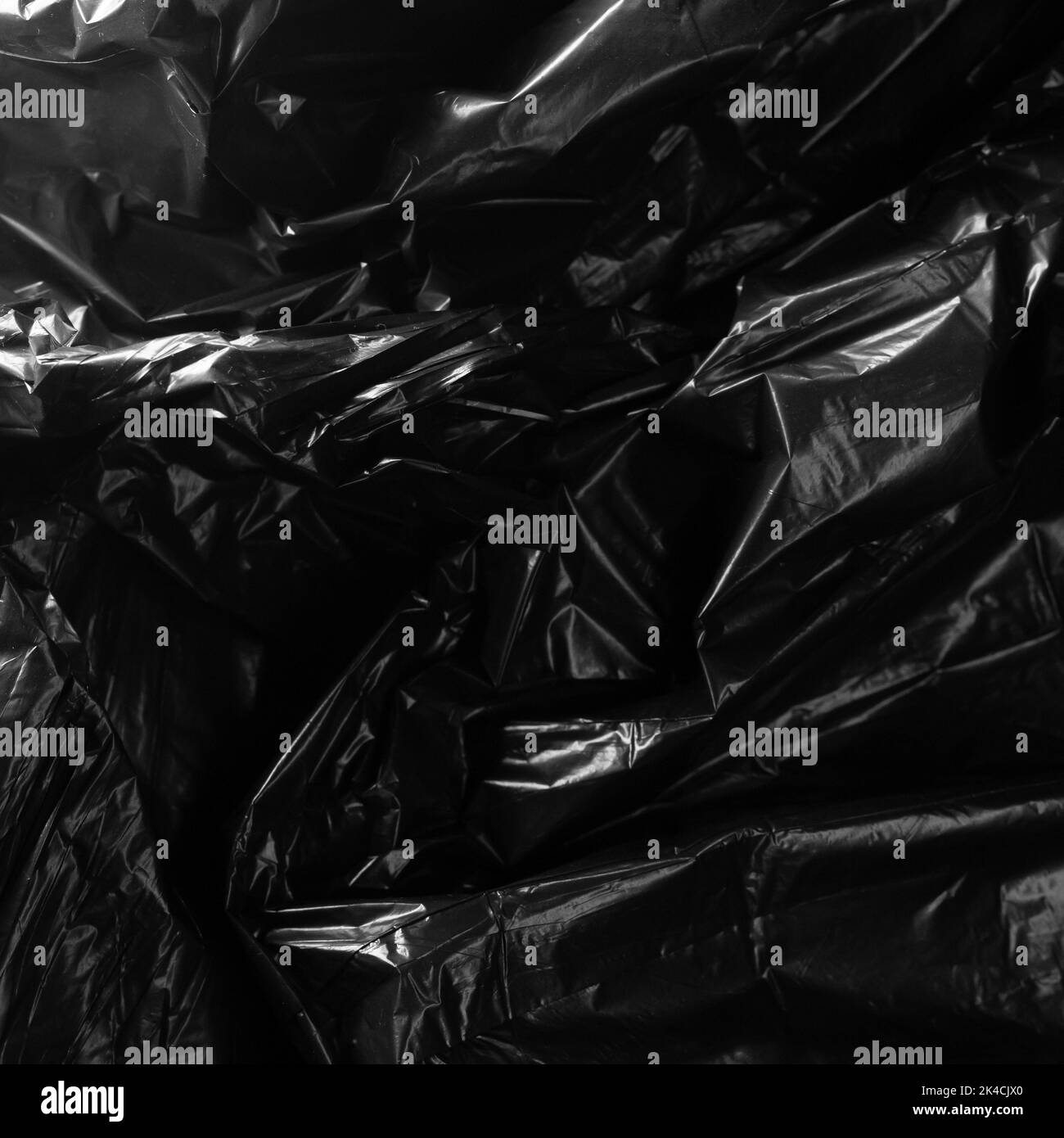 Shapes of reflected light and shadow on creases and folds in scrunched ...