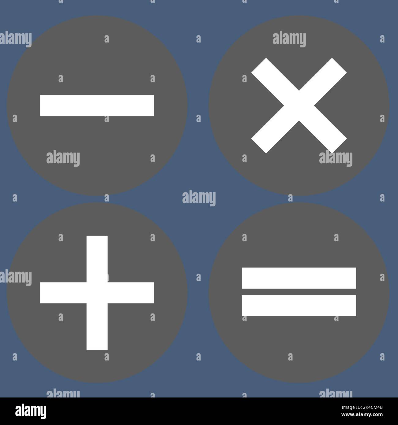 A vector illustration of mathematical symbols Stock Vector Image & Art ...