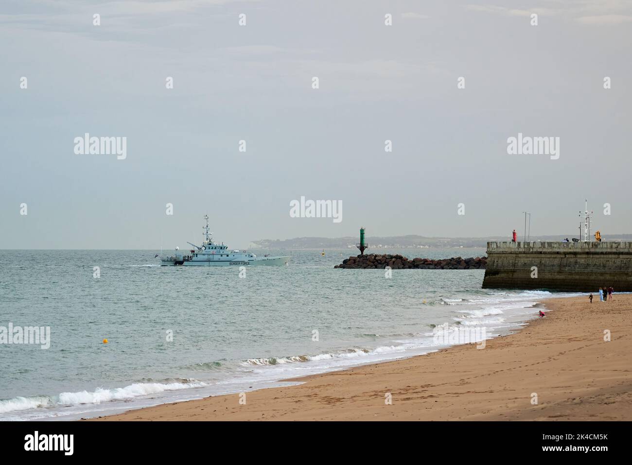 The HMC Vigilant Border Agency cutter vessel in the UK Stock Photo - Alamy