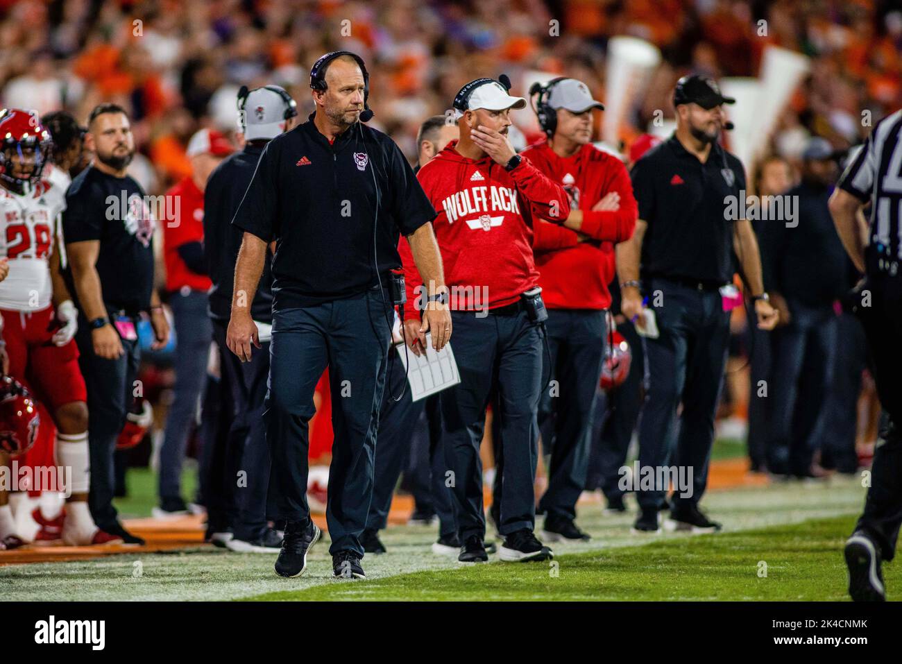 Clemson, SC, USA. 1st Oct, 2022. the NCAA football match up at Memorial ...