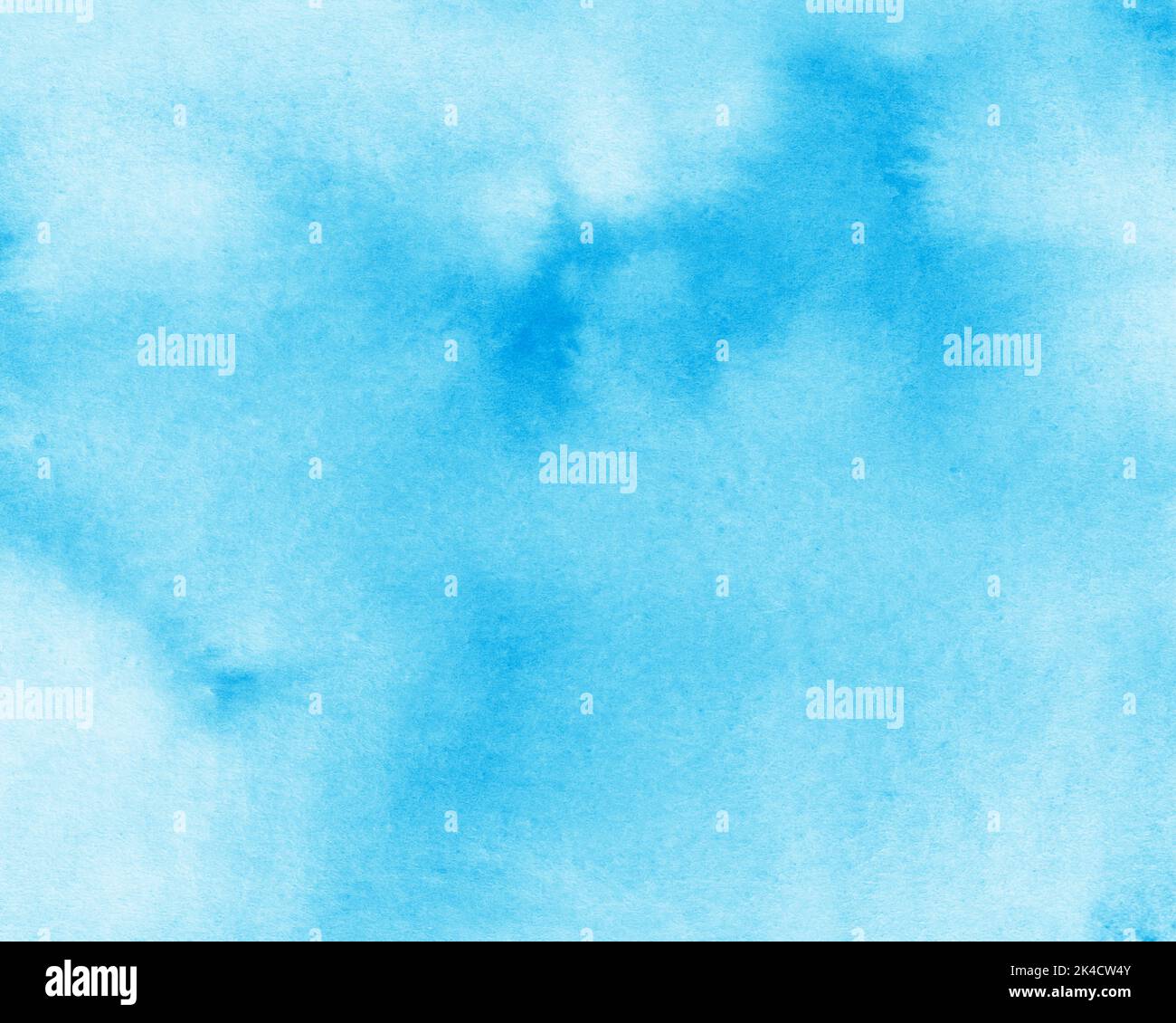 Pastel Sky Blue Watercolour Background Texture Stock Photo - Alamy