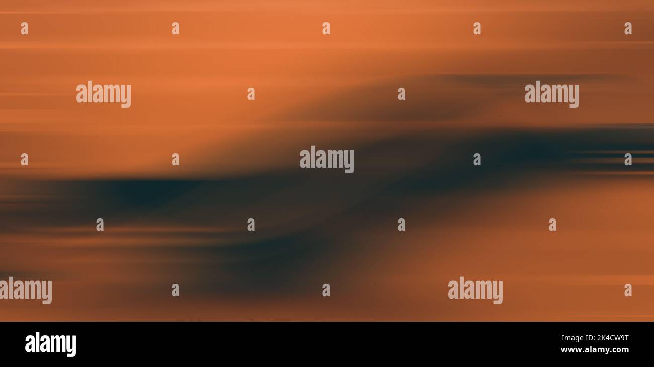 Abstract illustration of black faded texture effect on orange ...