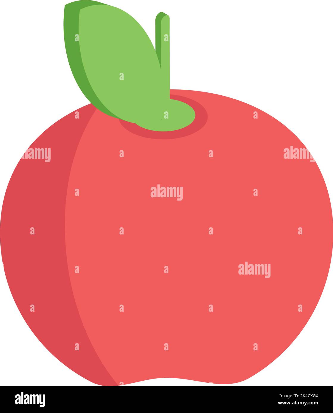 apple fruit icon Stock Vector Image & Art - Alamy