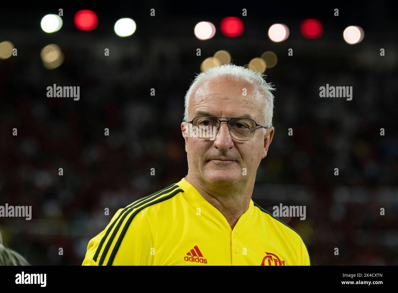 Rio, Brazil - October 01, 2022 - Dorival Junior coach in match between ...