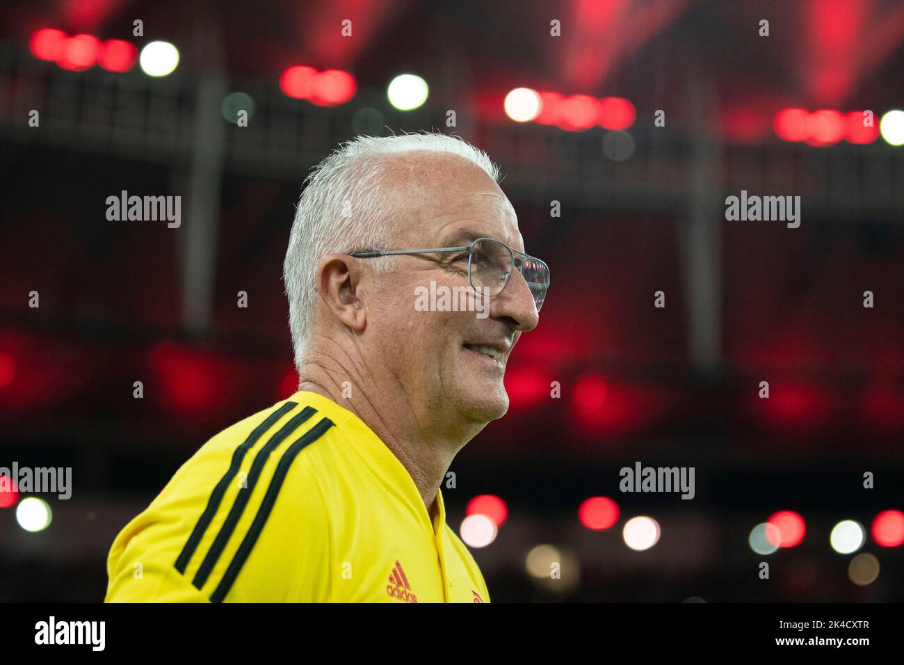 Rio, Brazil - October 01, 2022 - Dorival Junior coach in match between ...