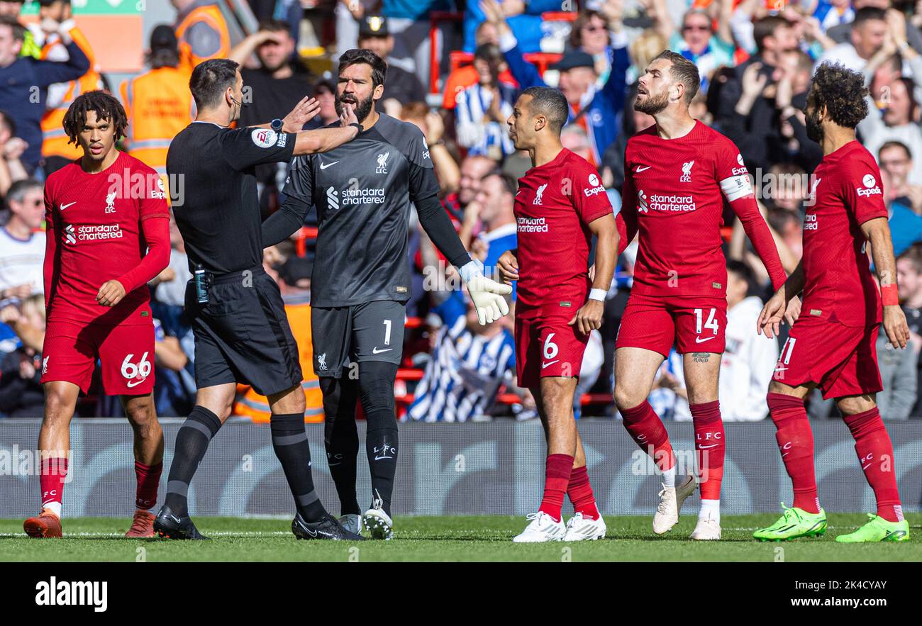 Alisson becker liverpool 2022 hi-res stock photography and images - Alamy