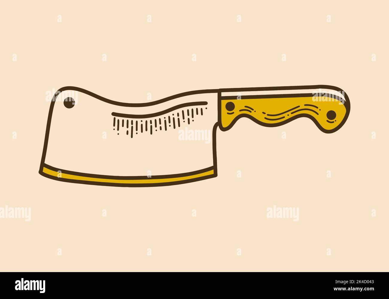 Butcher brown Stock Vector Images - Alamy
