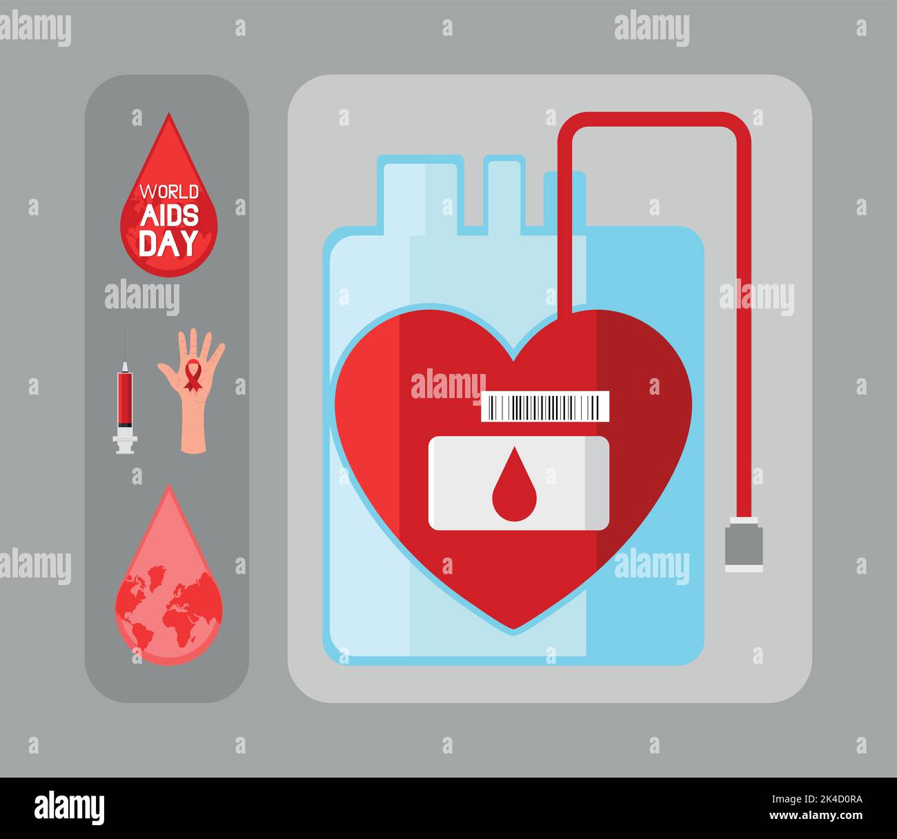 world AIDS day, icon collection Stock Vector Image & Art - Alamy