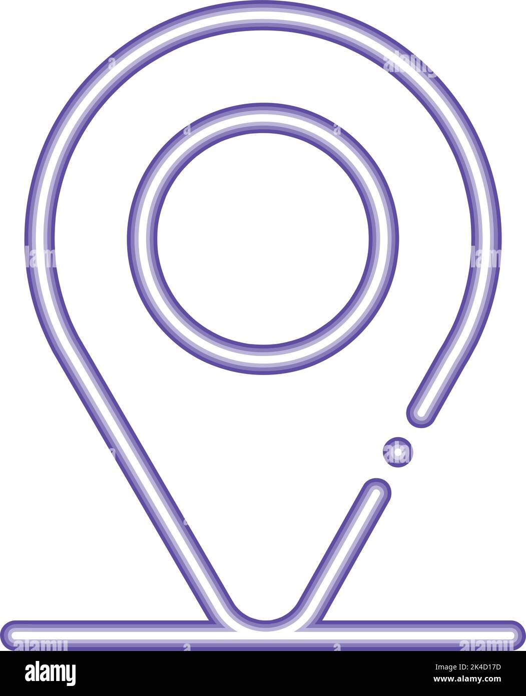 neon transport gps pointer Stock Vector Image & Art - Alamy