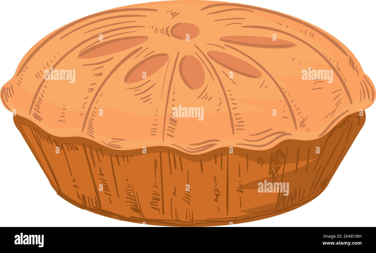 sweet pie dessert Stock Vector Image & Art - Alamy