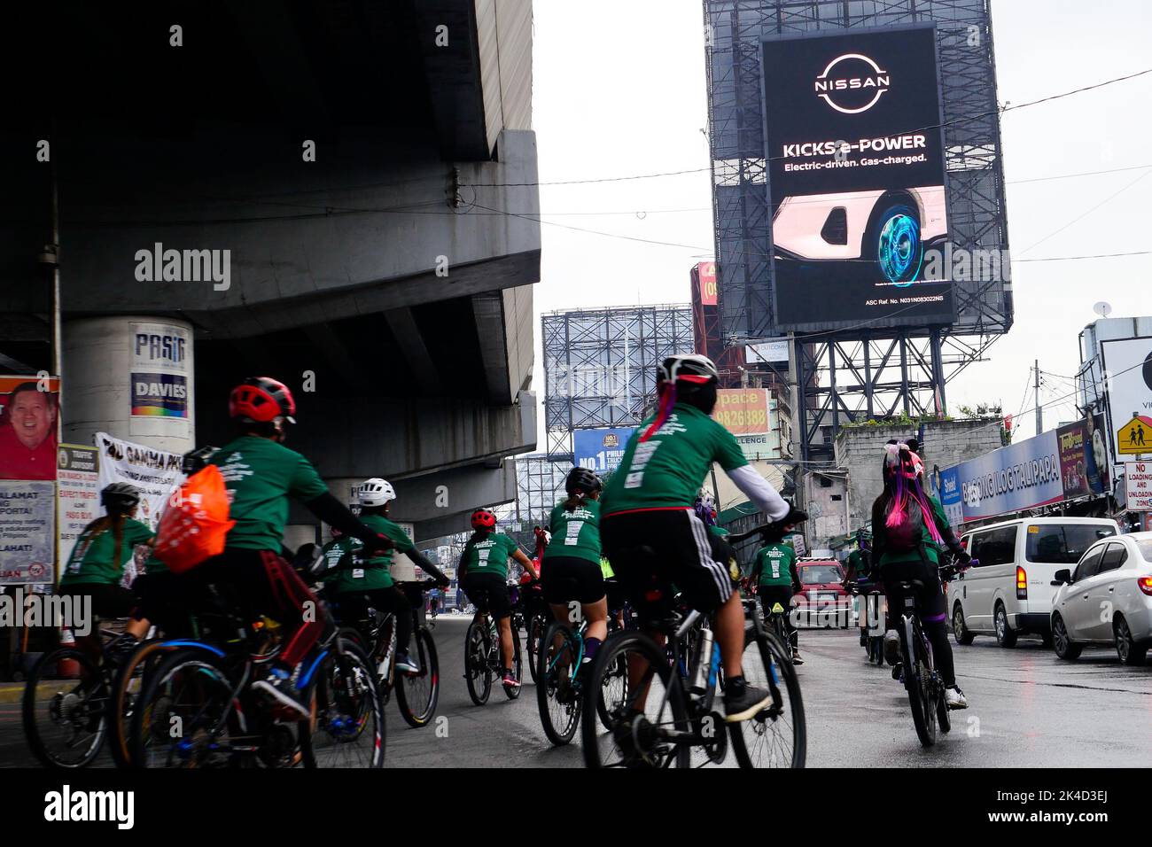 NCR, Philippines. 1st Oct, 2022. There are more than 1,000 bicycle ...