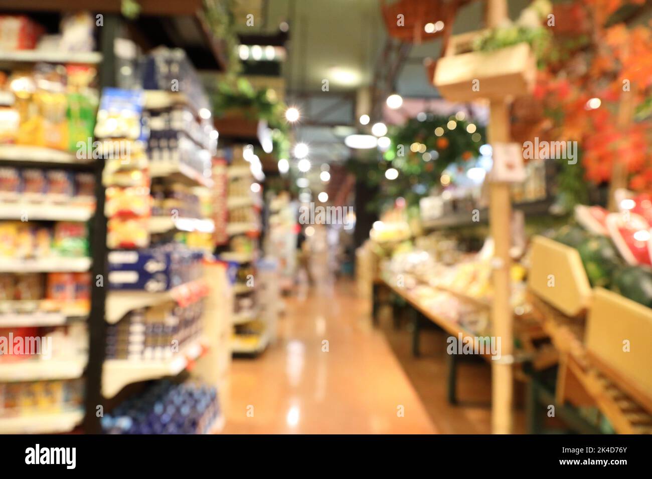 Blur Store background Stock Photo - Alamy