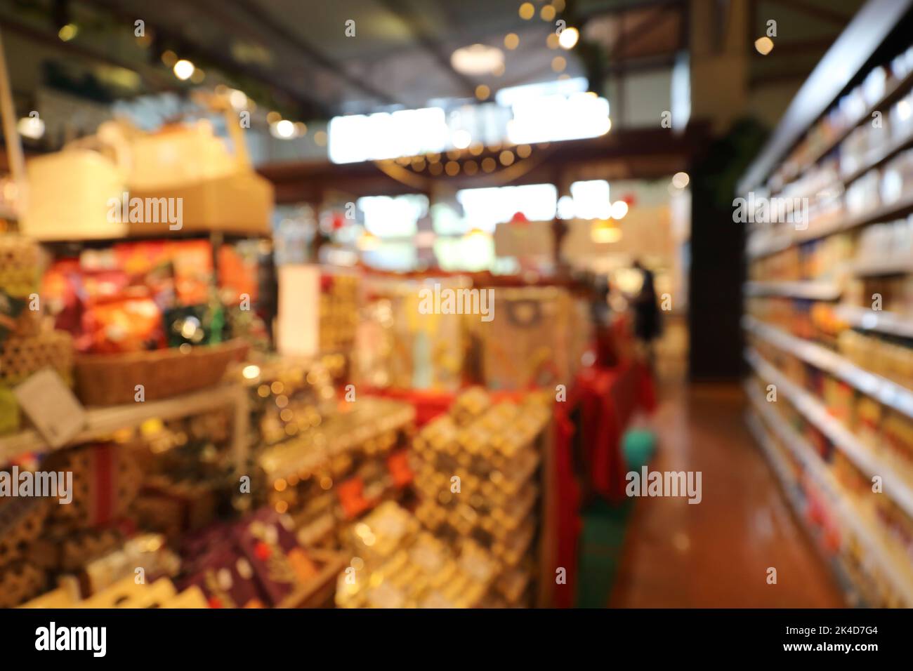 Blur Store background Stock Photo - Alamy