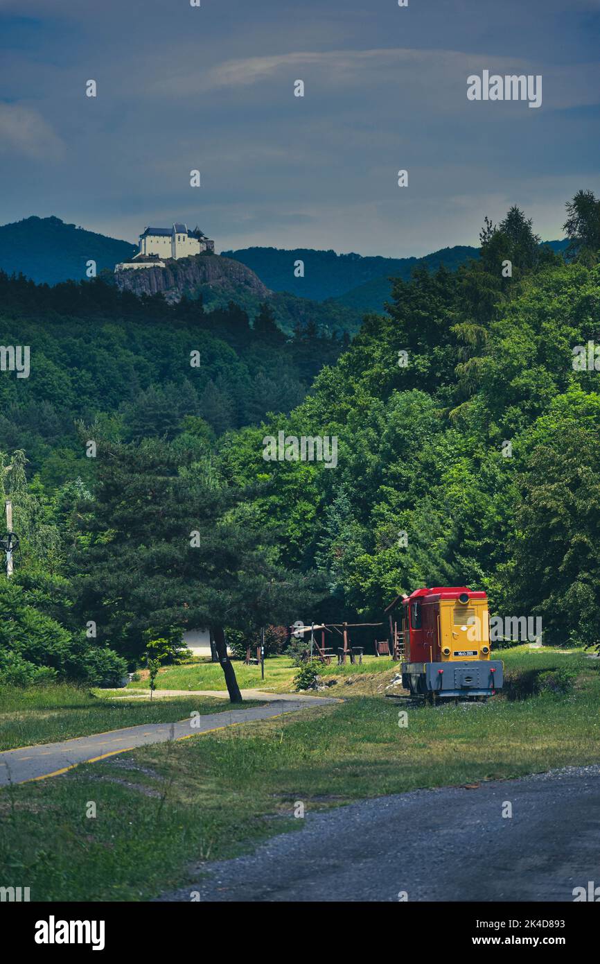 Fuzer Castle on the hill Stock Photo - Alamy
