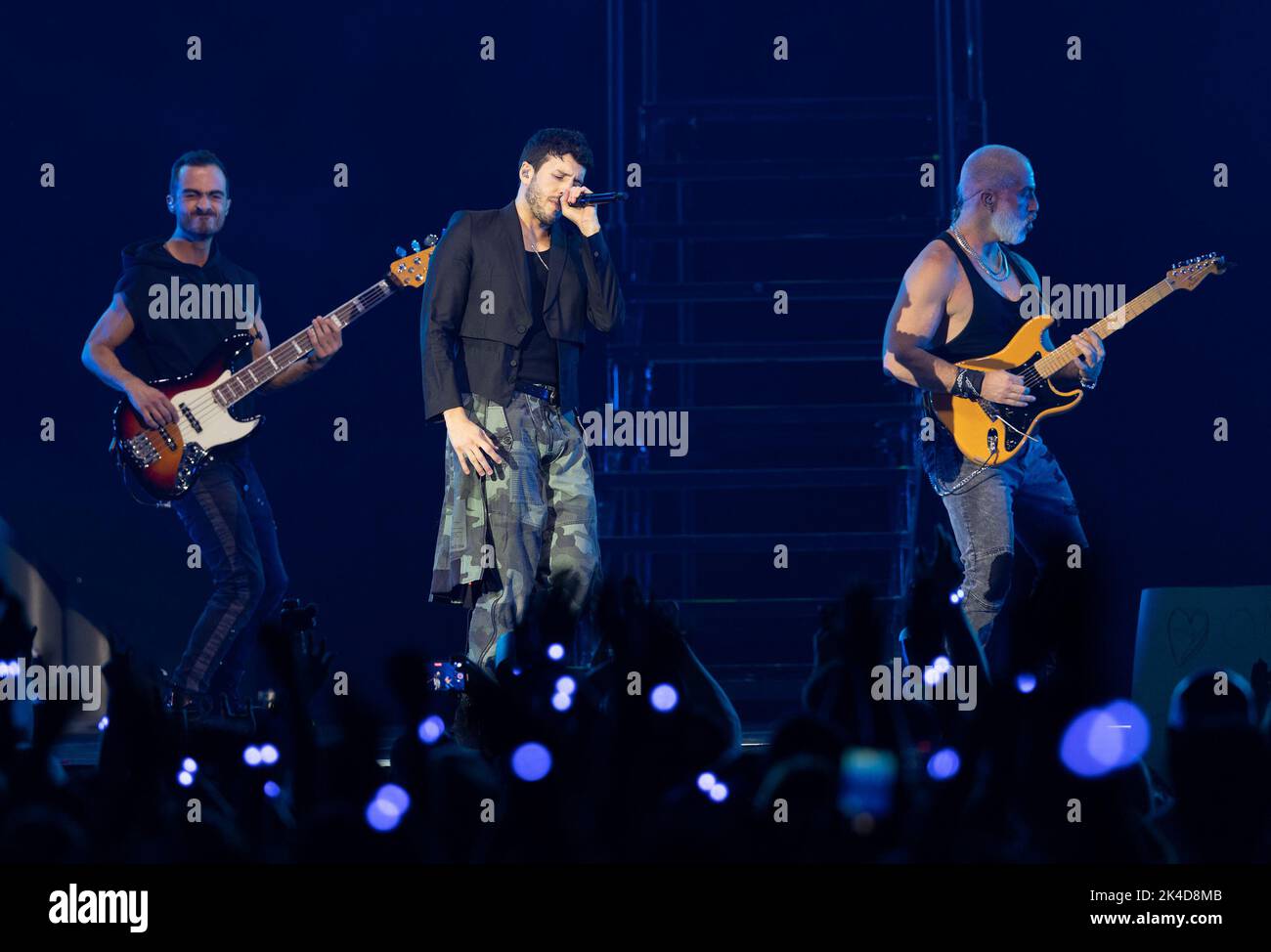 MIAMI, FL-OCT 1: Sebastian Yatra performs on stage during “DHARMA” Tour ...