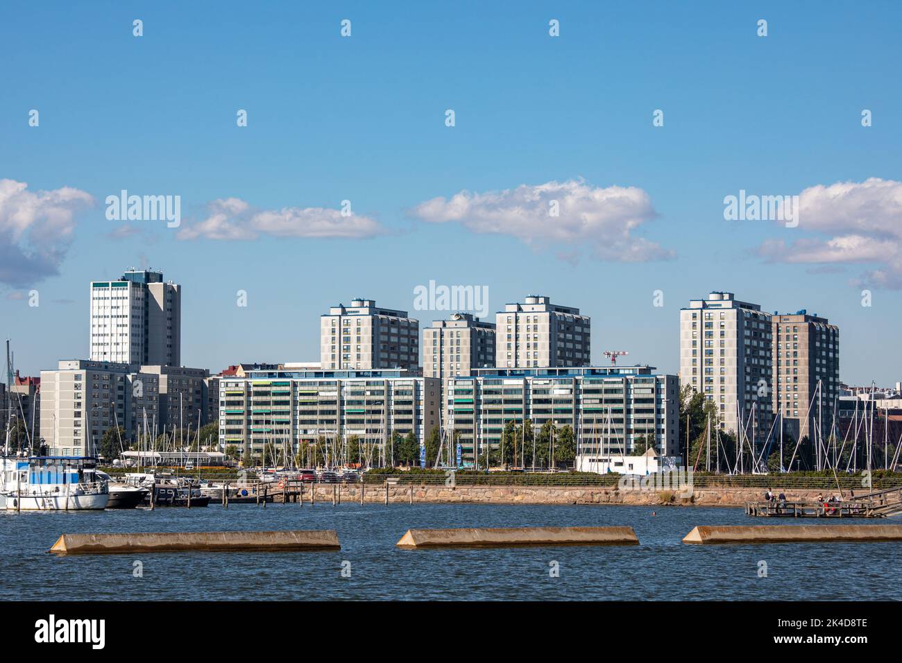 Waterfront Merihaka district in Helsinki, Finland Stock Photo - Alamy