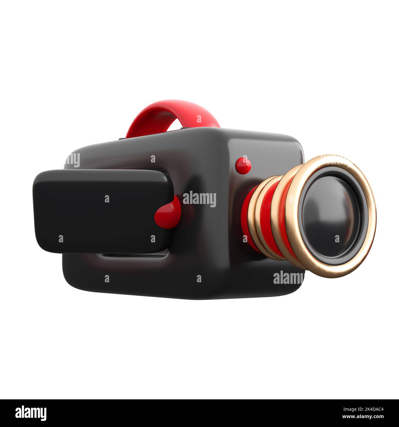 3d movie camera. Cinema, film and television concept. High quality ...