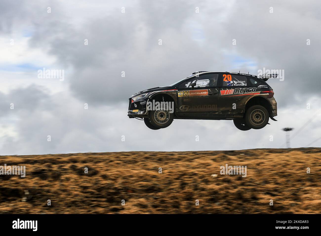 20 PADDON Hayded (nzl), KENNARD John (nzl), Hyundai i20N, action during ...