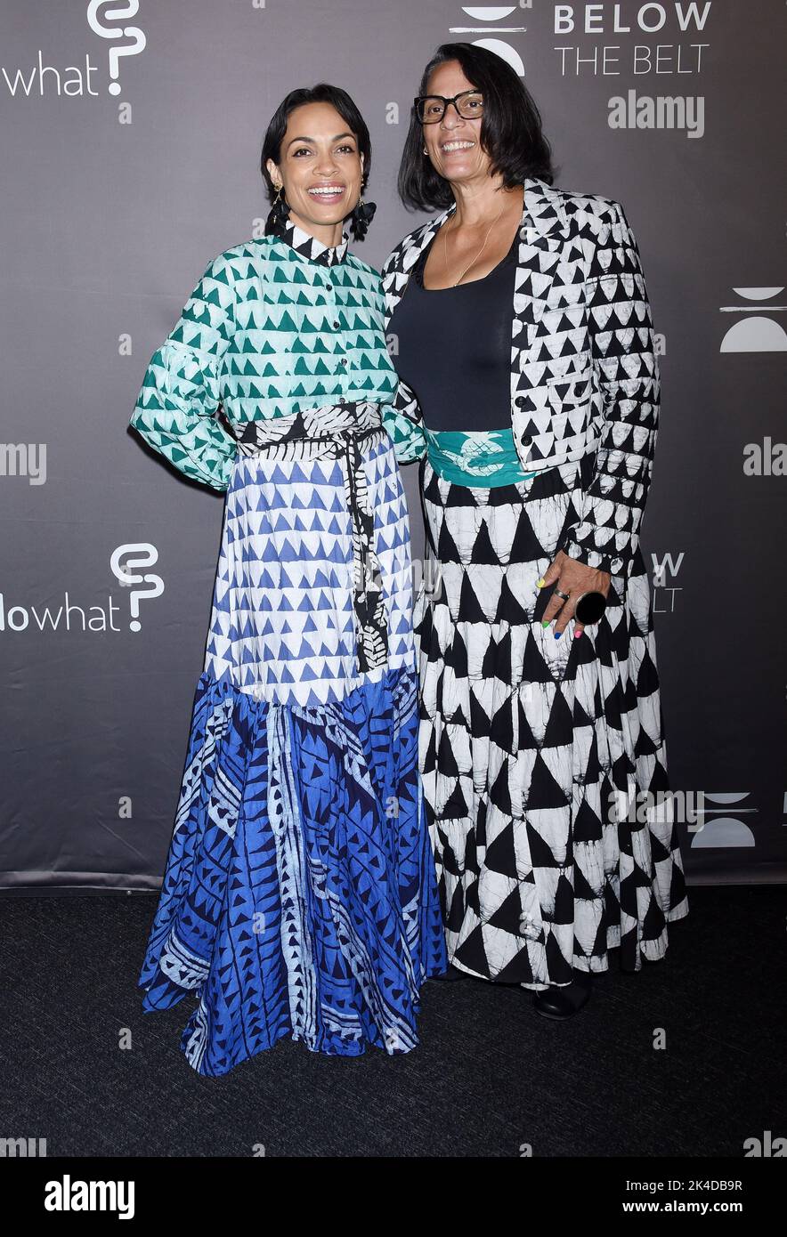 Los Angeles, California, USA. 01st Oct, 2022. Rosario Dawson and Isabel ...