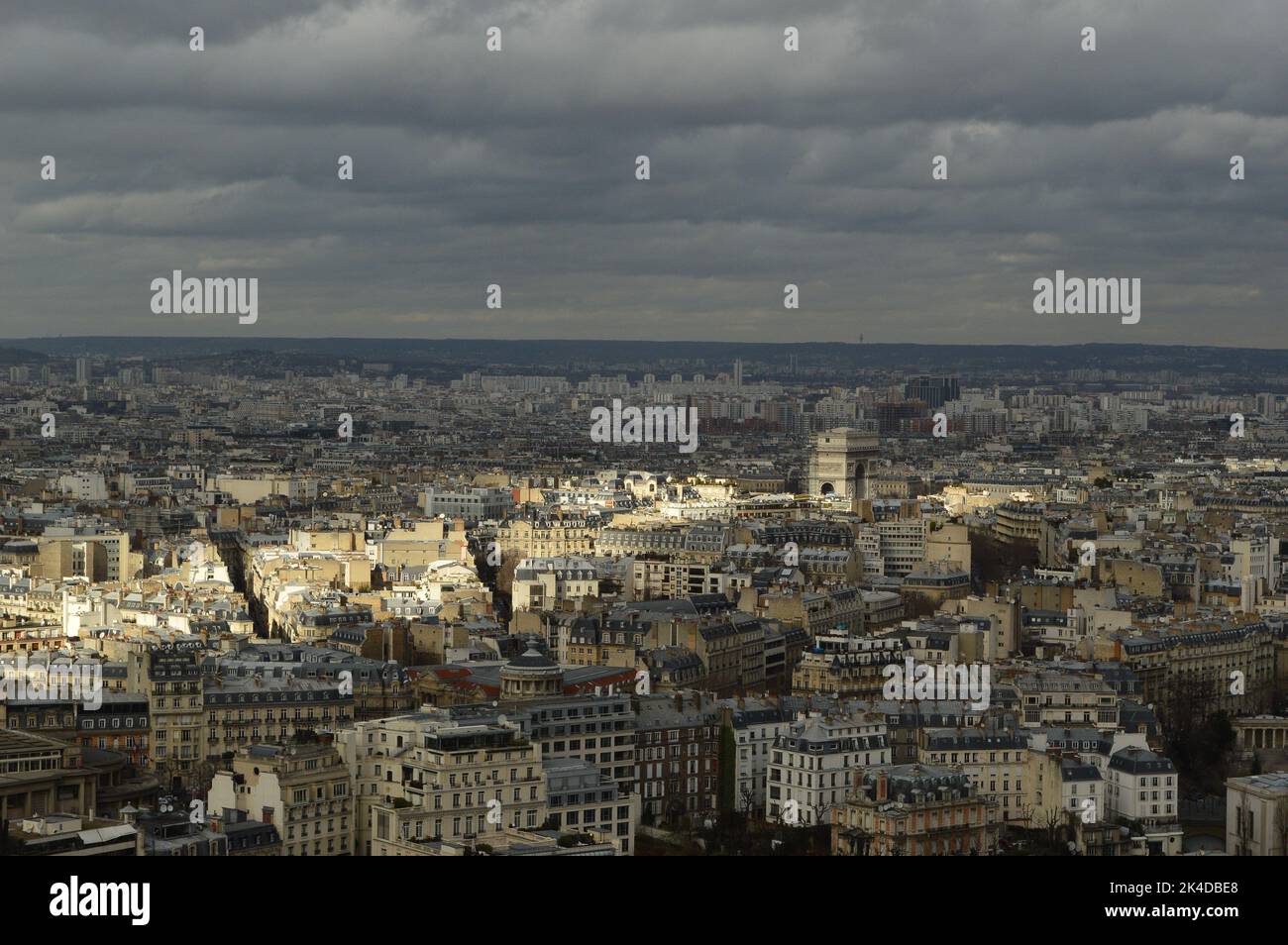Paris skyline view hi-res stock photography and images - Alamy