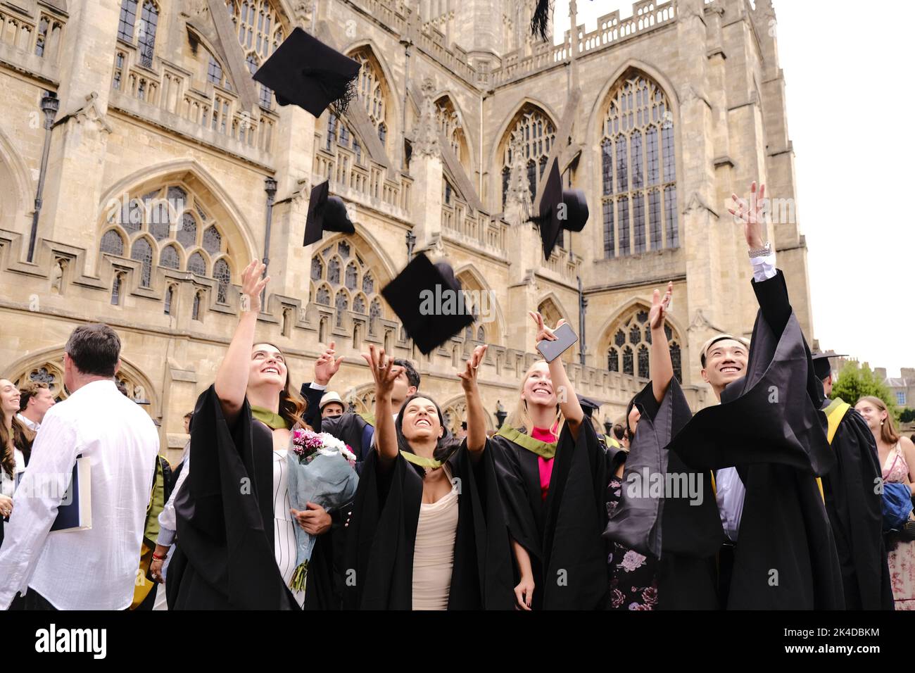 The Bath University Graduation ceremony at Bath Abbey Stock Photo - Alamy