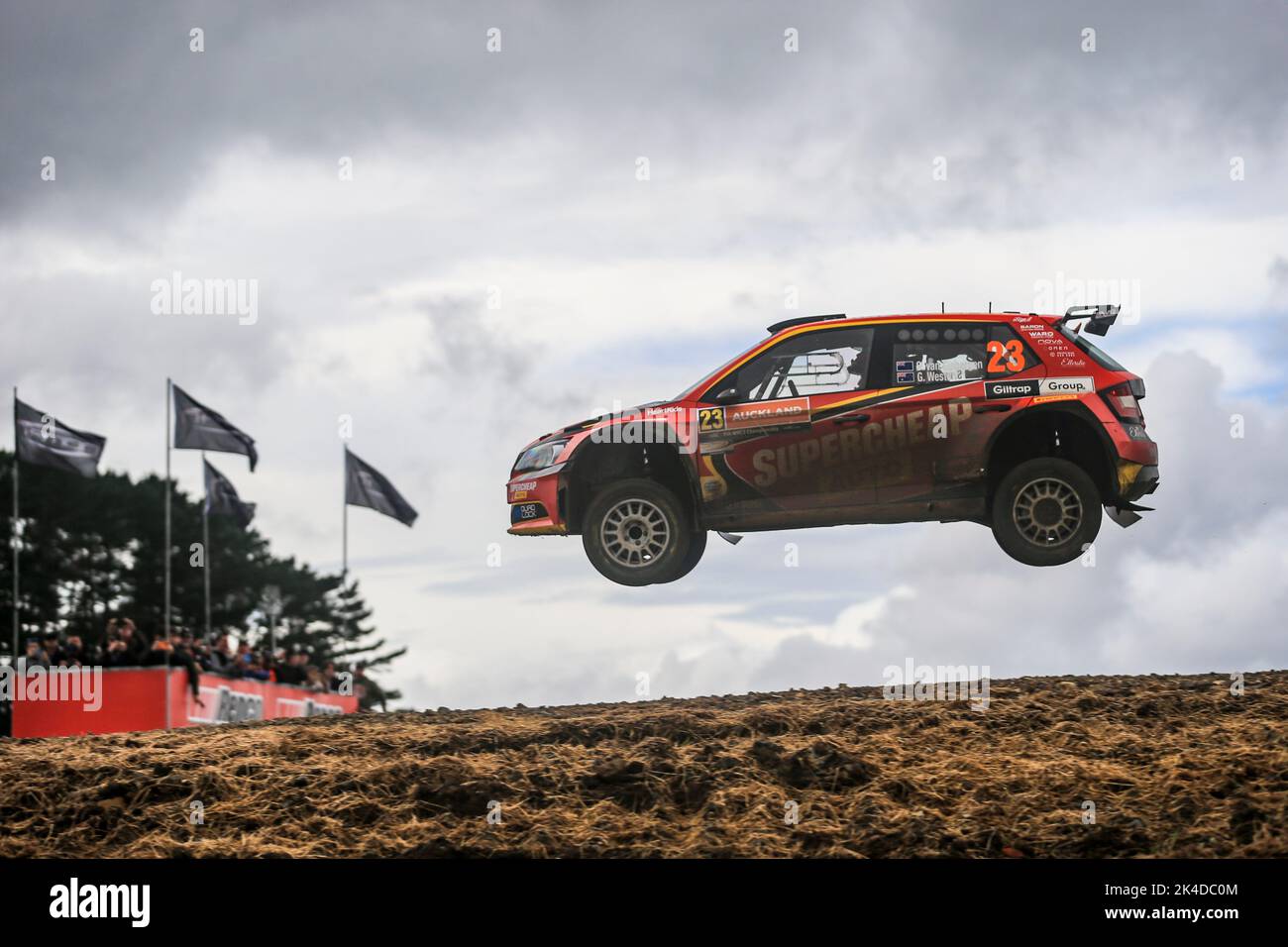 23 VAN GISBERGEN Shane (nzl), WESTON Glen (aus), Skoda Fabia, action ...