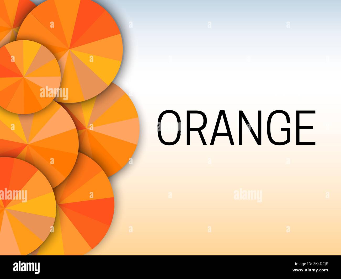 Orange color theory Stock Vector Images - Alamy