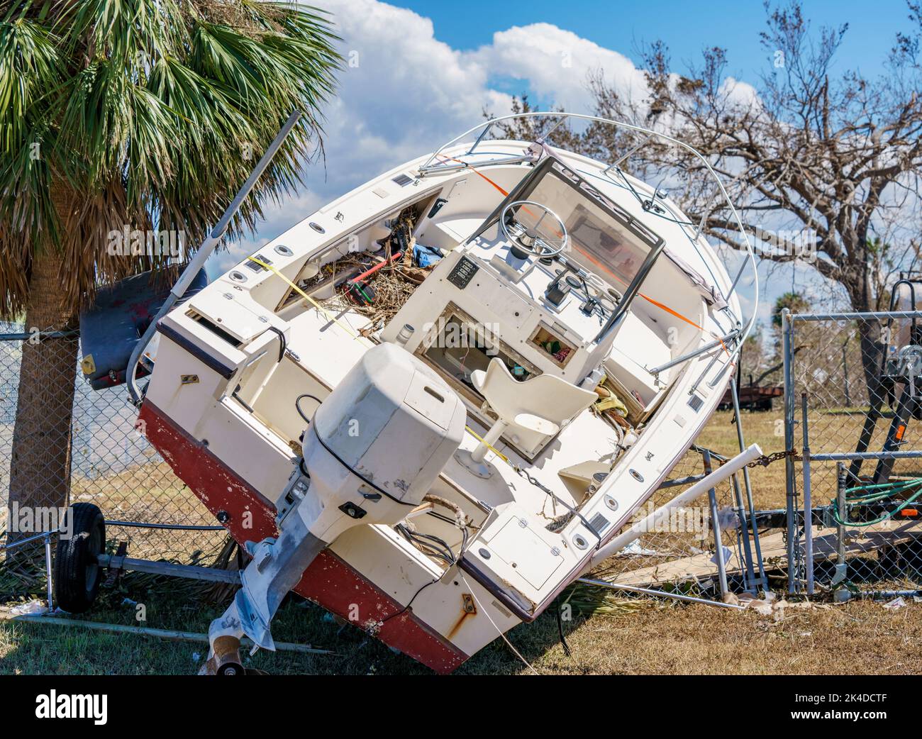 Storm tossed boat hi-res stock photography and images - Alamy