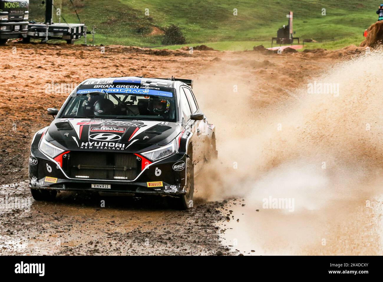 20 PADDON Hayded (nzl), KENNARD John (nzl), Hyundai i20N, action during ...