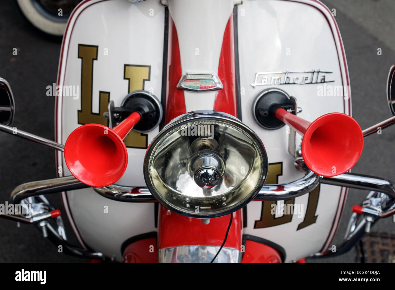Lambretta. Ribble Valley Scooter Rally 2022 Stock Photo - Alamy