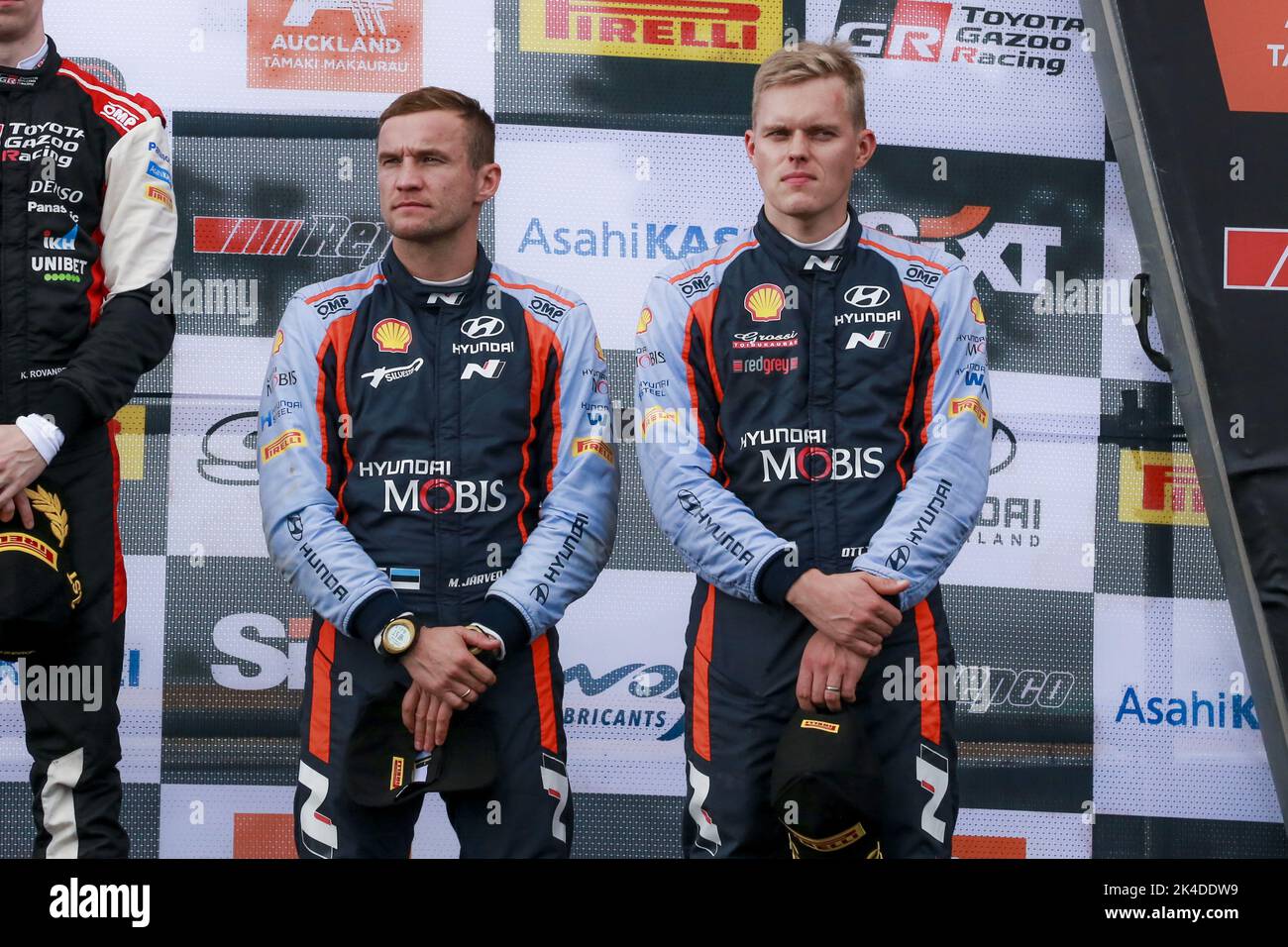 October 2, 2022, Rome, New Zealand: TANAK Ott (est), Hyundai Shell ...