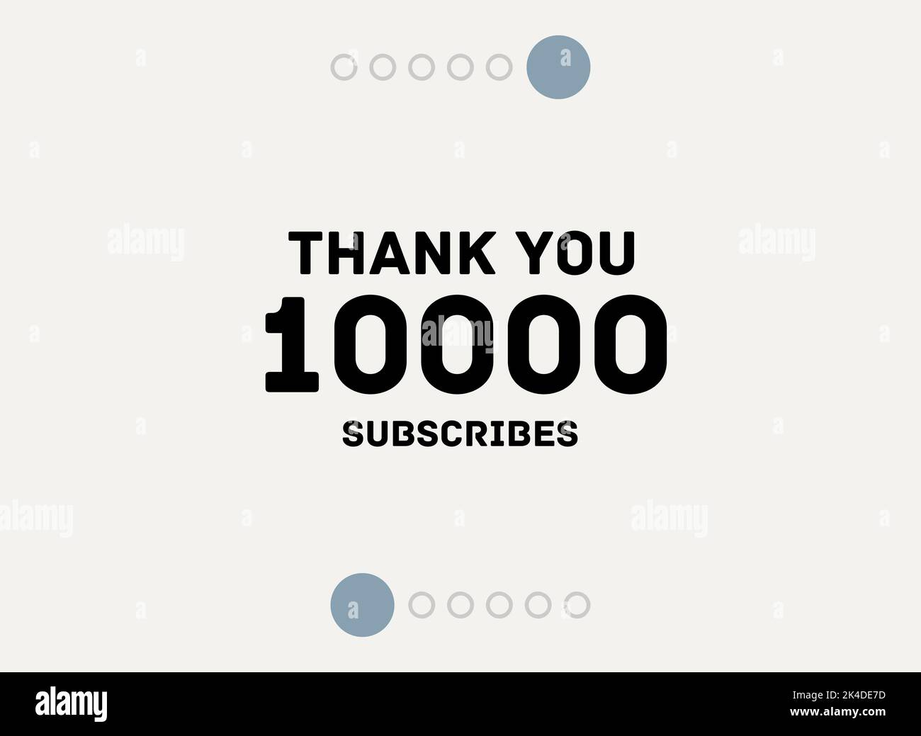 10000 subscribers achievement symbol vector illustration design Stock ...