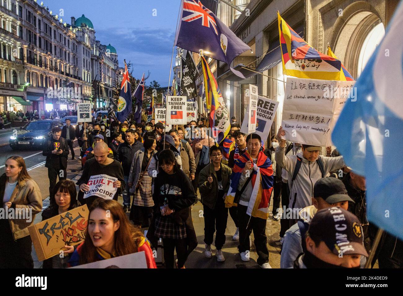 Resist the ccp protest hi-res stock photography and images - Alamy