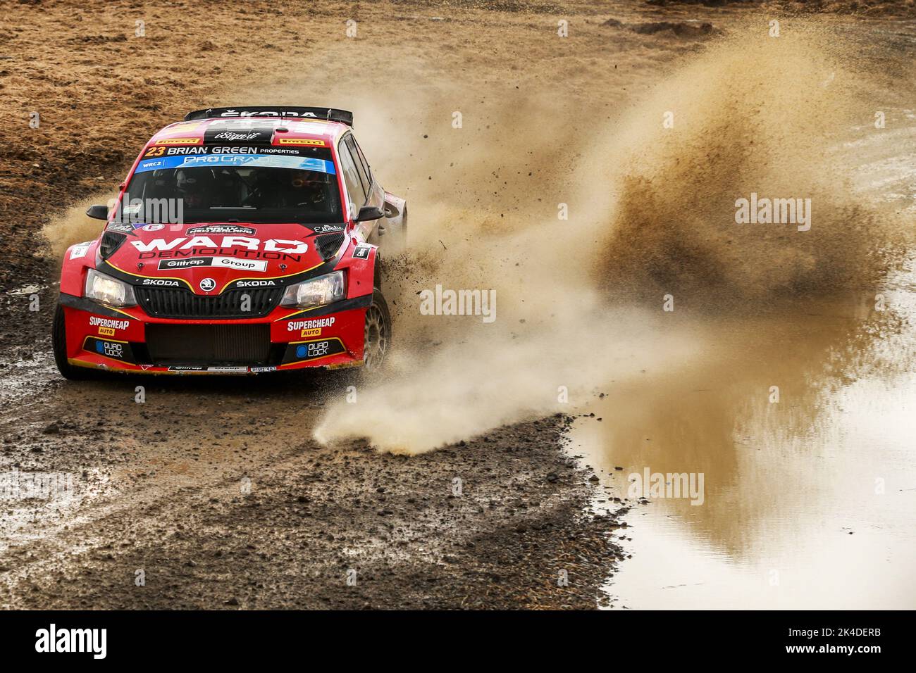 23 VAN GISBERGEN Shane (nzl), WESTON Glen (aus), Skoda Fabia, action ...