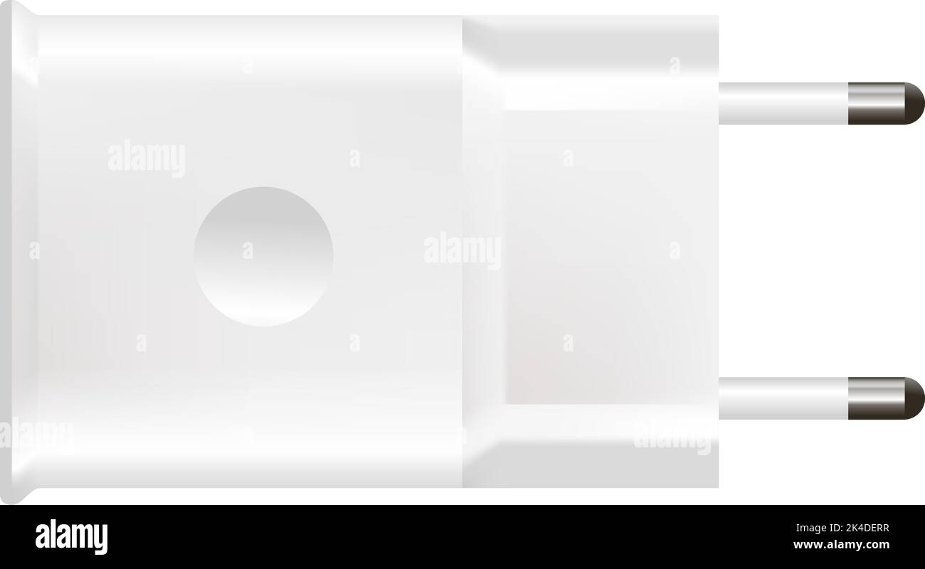 Recharger plug, charging batteries of gadgets Stock Vector Image & Art ...