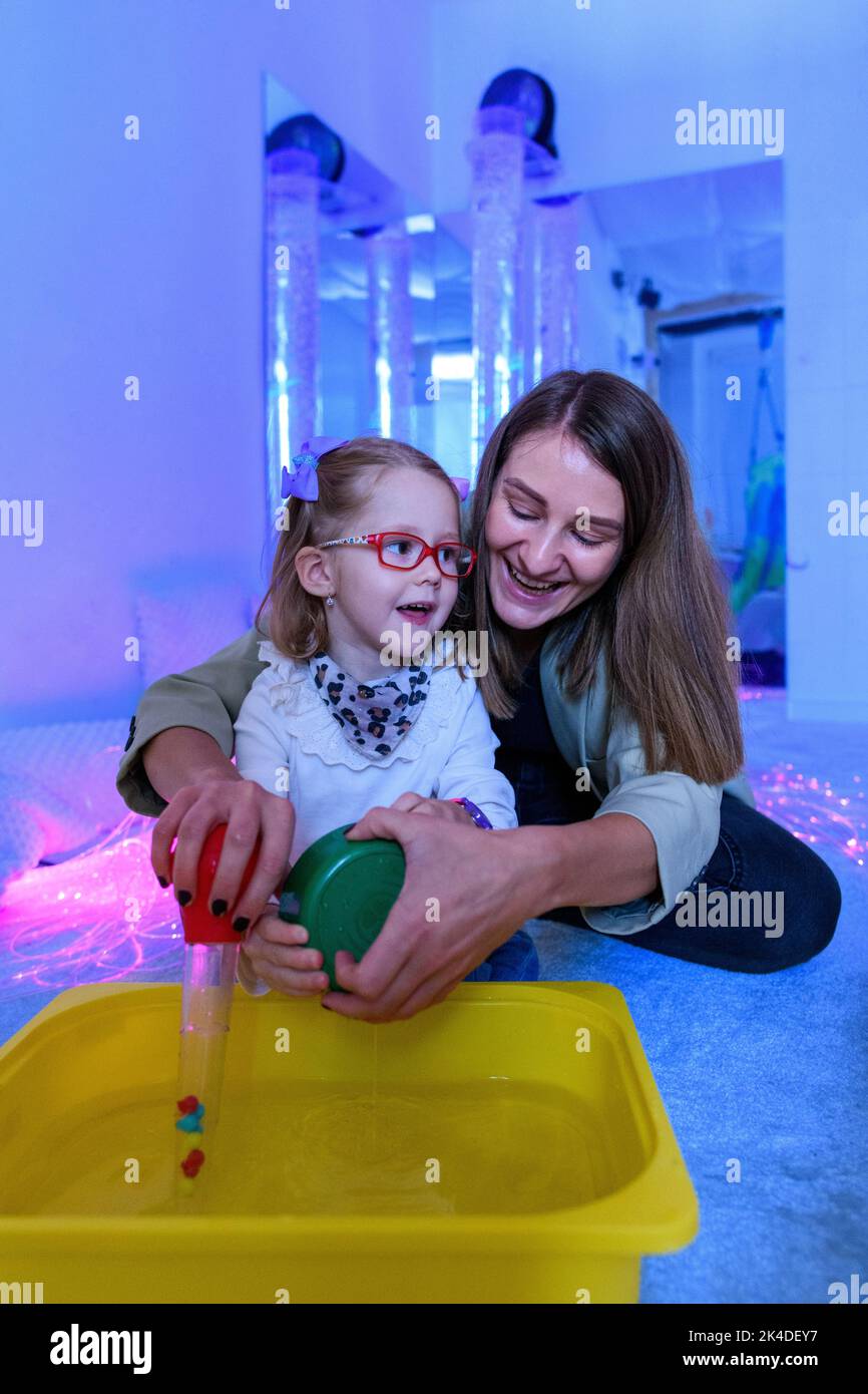 Sensory room disabled hi-res stock photography and images - Alamy