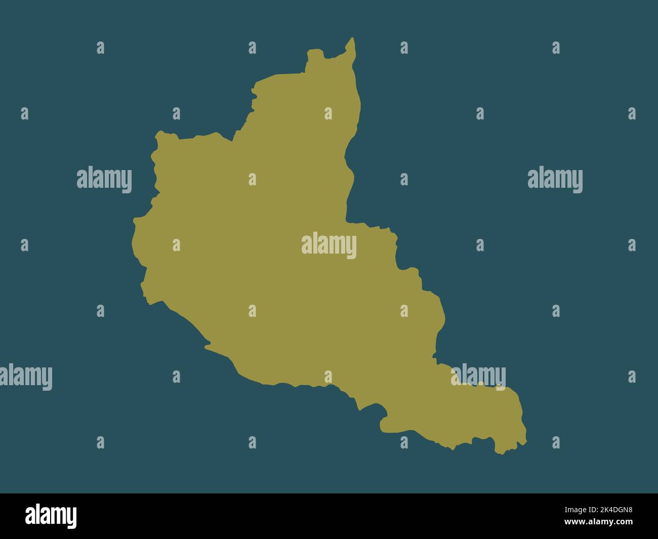 Anseba, region of Eritrea. Solid color shape Stock Photo - Alamy