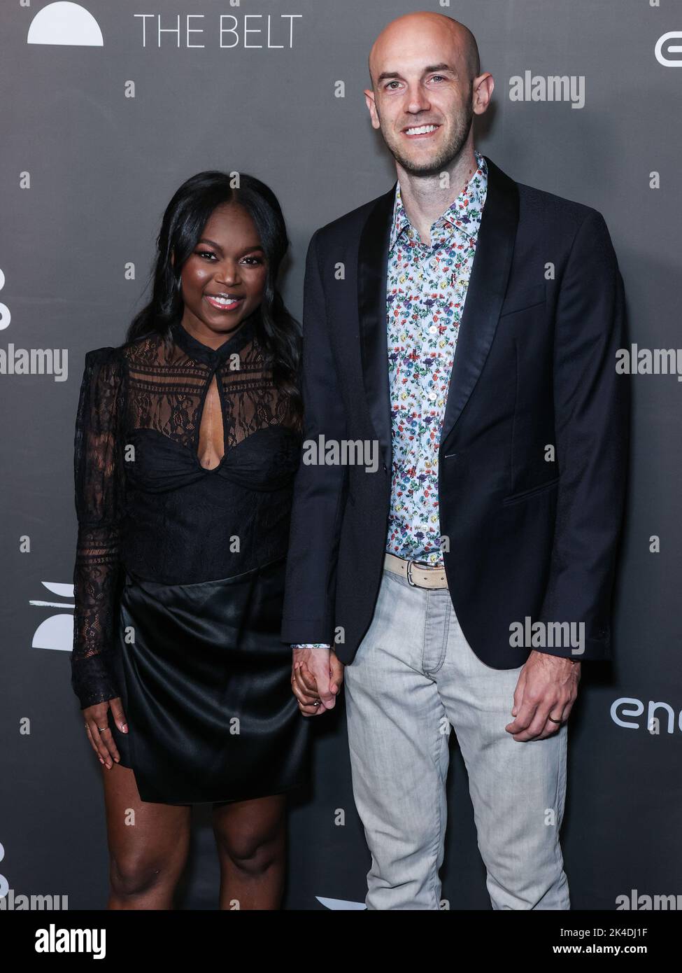 LOS ANGELES, CALIFORNIA, USA - OCTOBER 01: Jenneh Rishe and Joseph ...