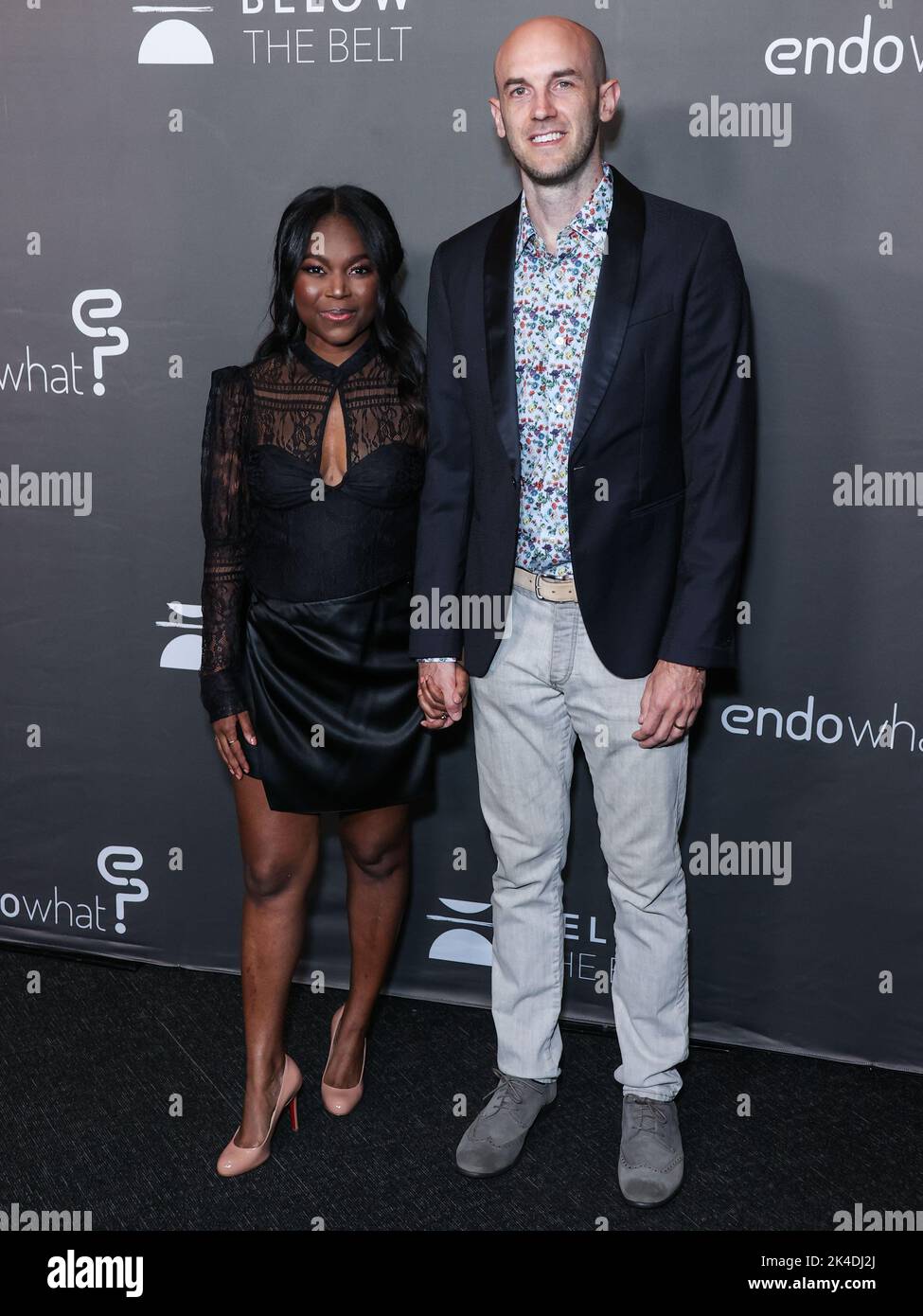 LOS ANGELES, CALIFORNIA, USA - OCTOBER 01: Jenneh Rishe and Joseph ...