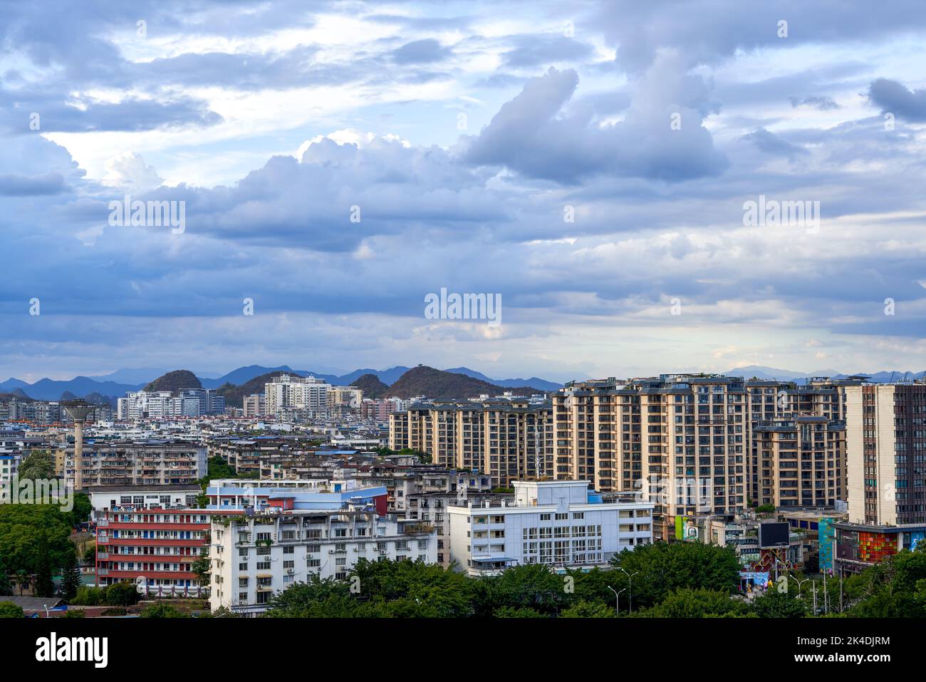 Chinese factory aerial view hi-res stock photography and images - Alamy