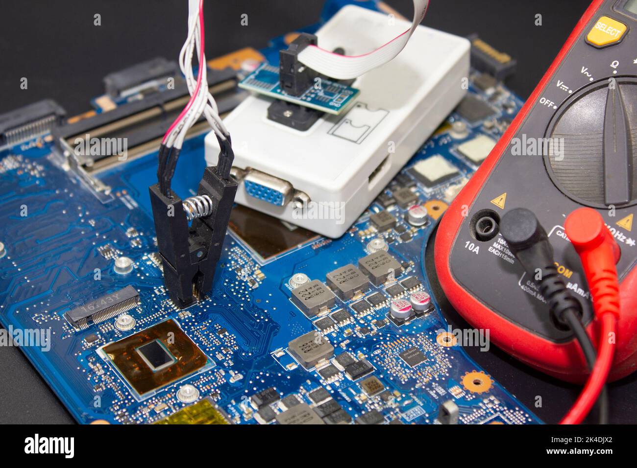 Electronic components of laptop hi-res stock photography and images - Alamy