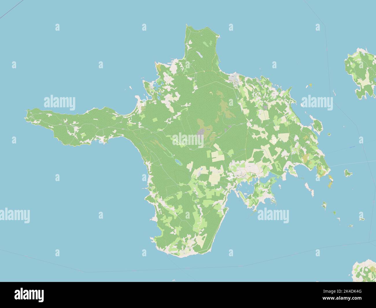 Hiiu outline map hi-res stock photography and images - Alamy