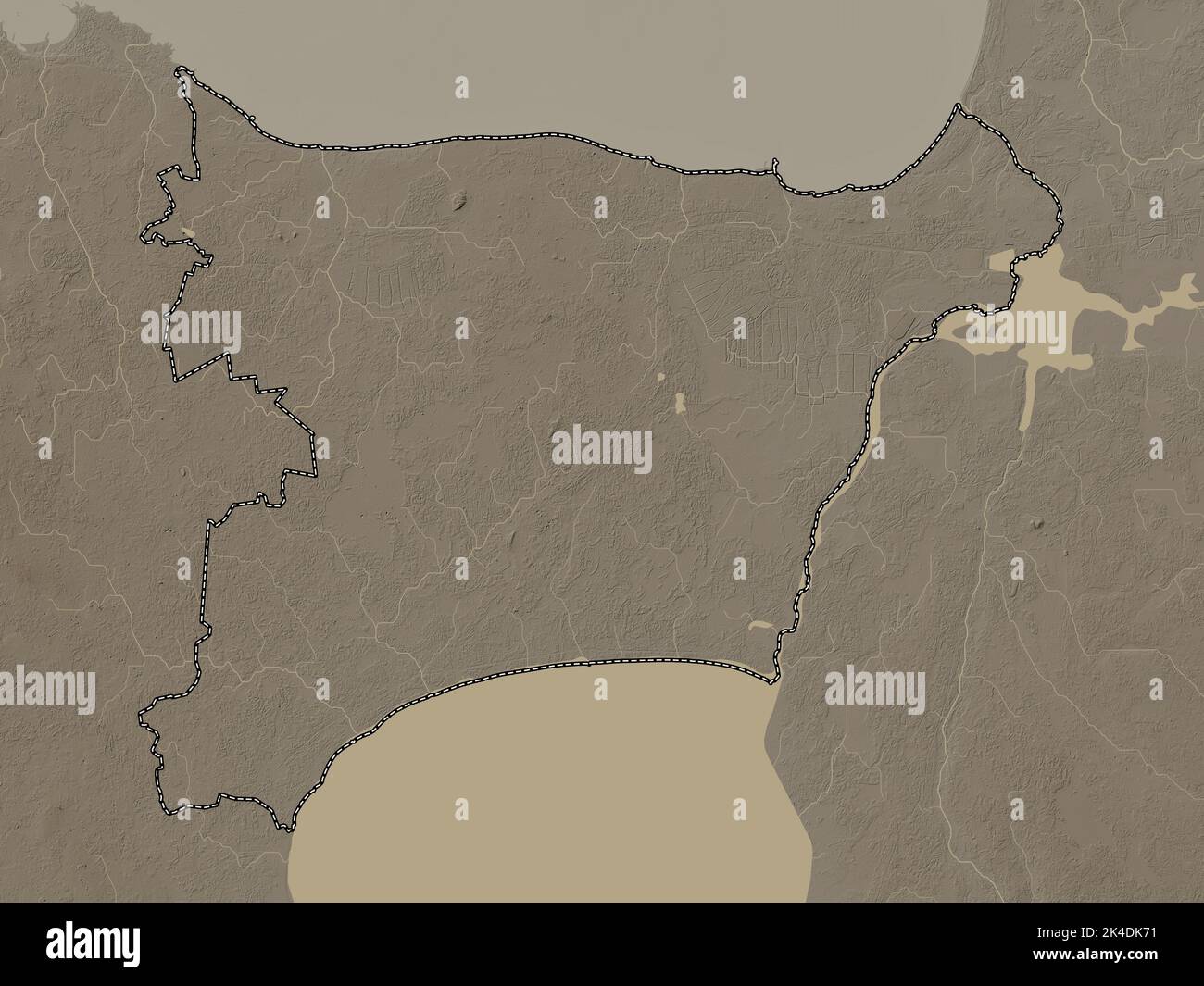 Ida county map hi-res stock photography and images - Alamy